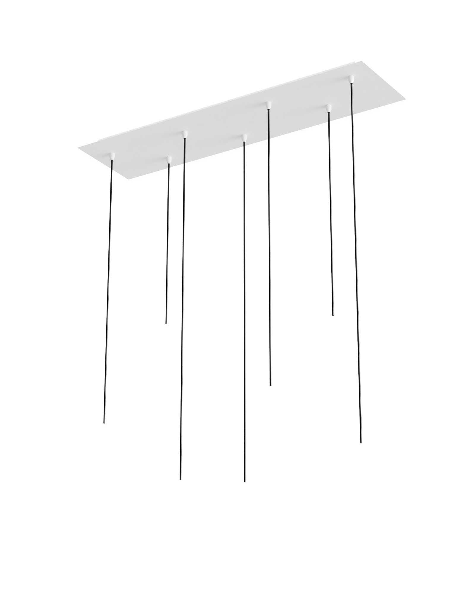 Lacuna 7 Light Rectangular Canopy - Hennepin Made