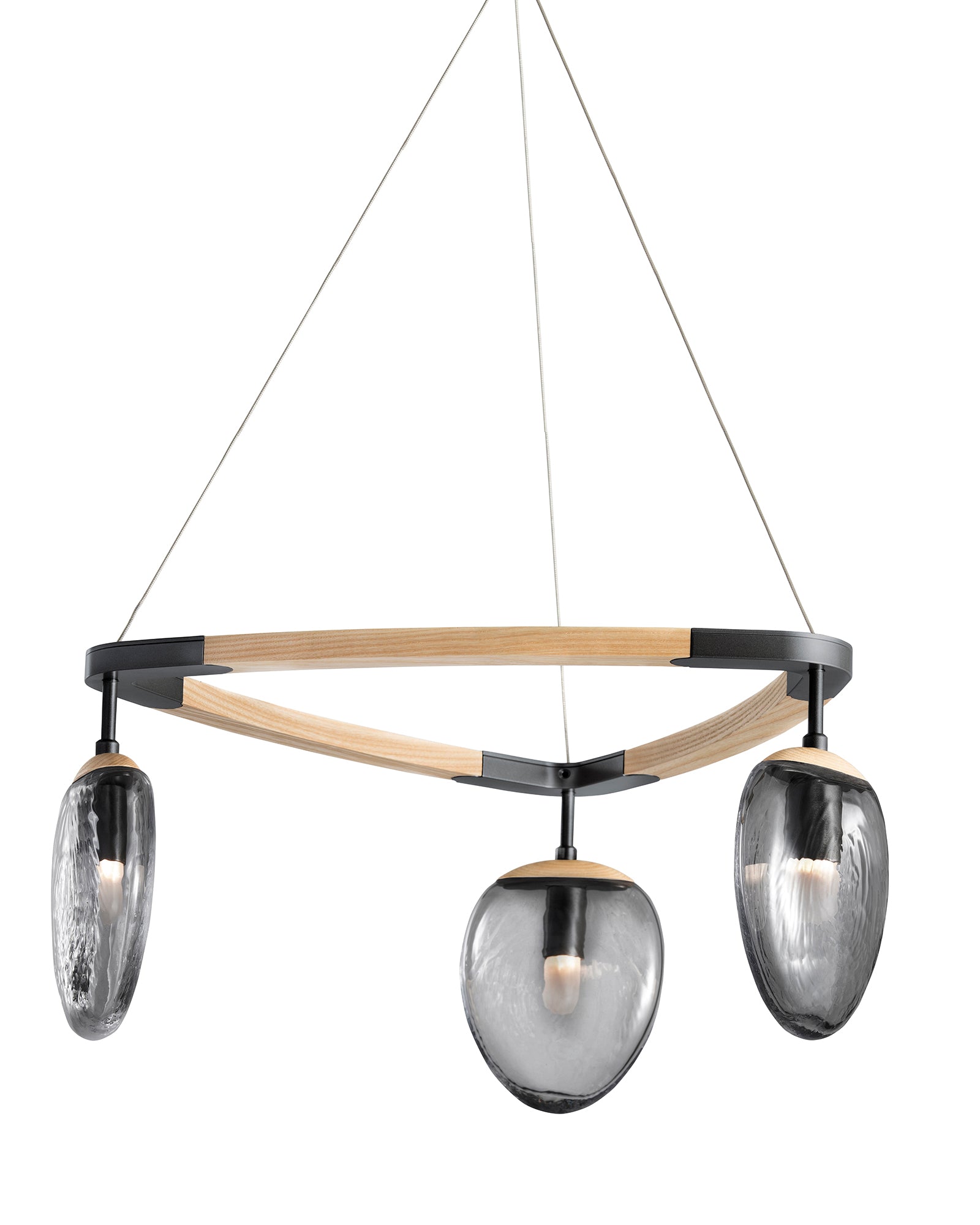 Foliole 3-Light Chandelier - Hennepin Made